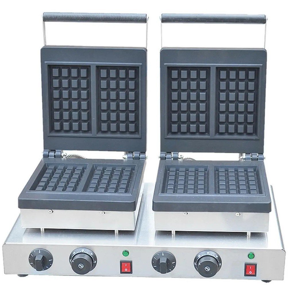 6PDH Double Belgium Waffle Maker / Professional Waffles Machine ...