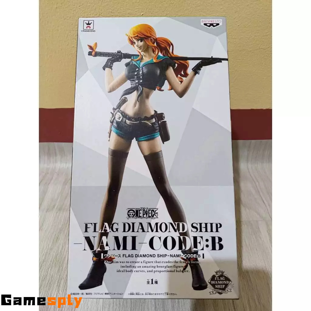 [Banpresto] One Piece Flag Diamond Ship Nami Code B | Shopee Philippines