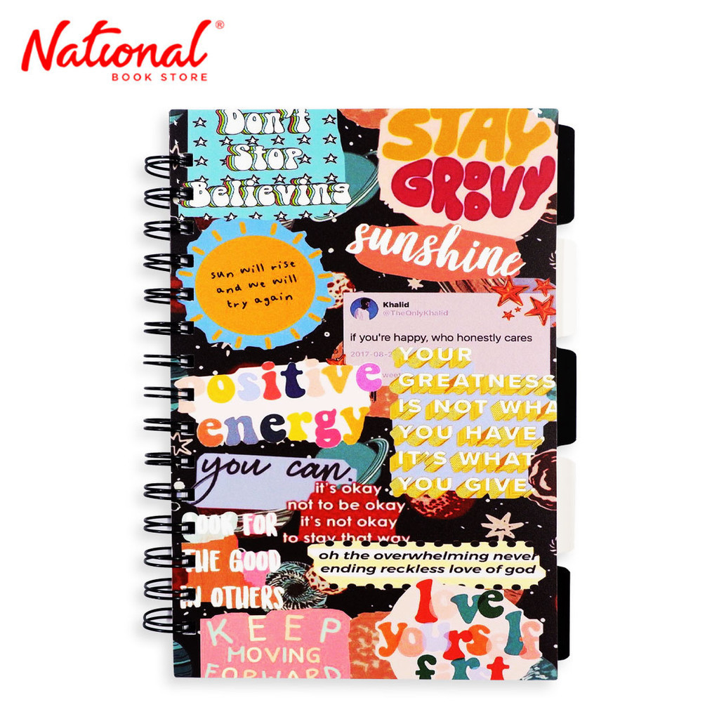 Premiere Notes 5-Subject Notebook A5 Collage 120's 70 gsm Double Loop ...