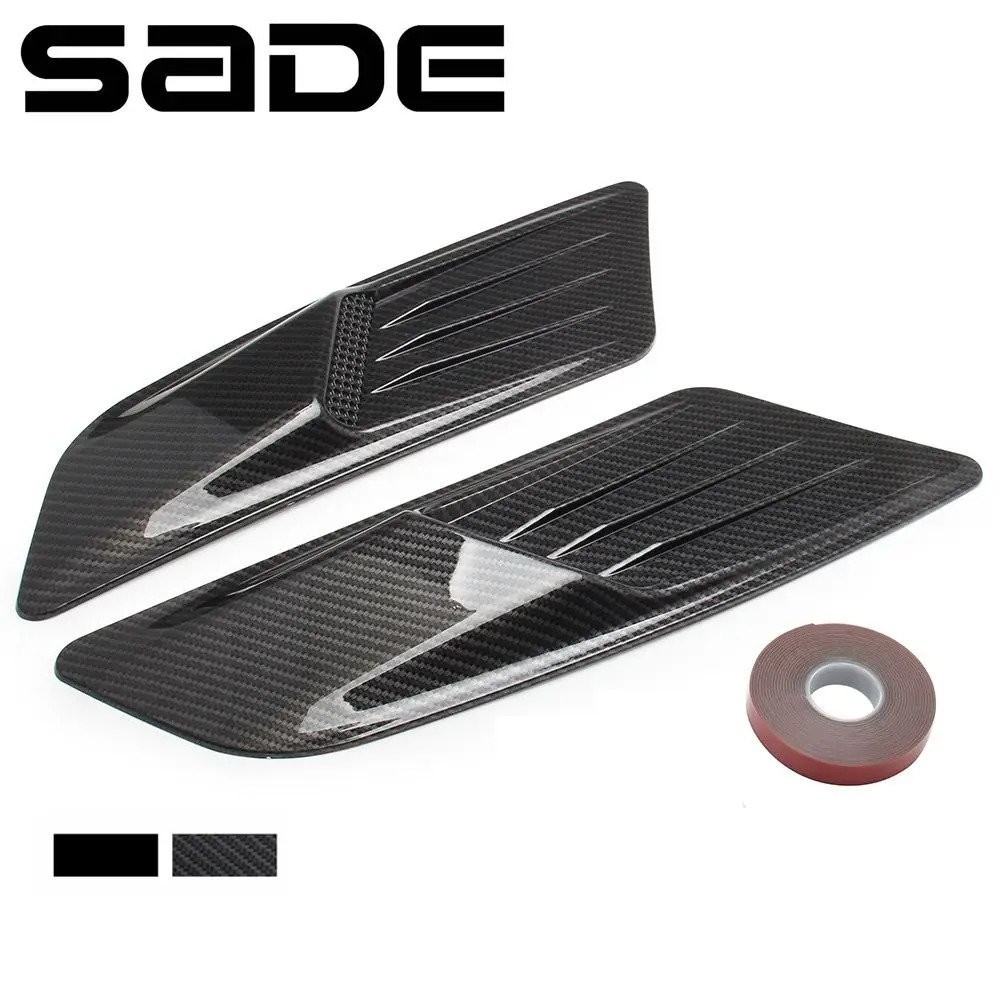 Universal Hood Vent Cover Car Front Hood Air Intake Trim Scoop Bonnet ...