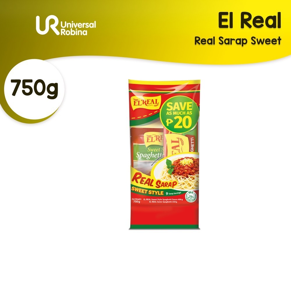 El Real - Real Sarap Sweet Style Sulit Pack 750g | Shopee Philippines
