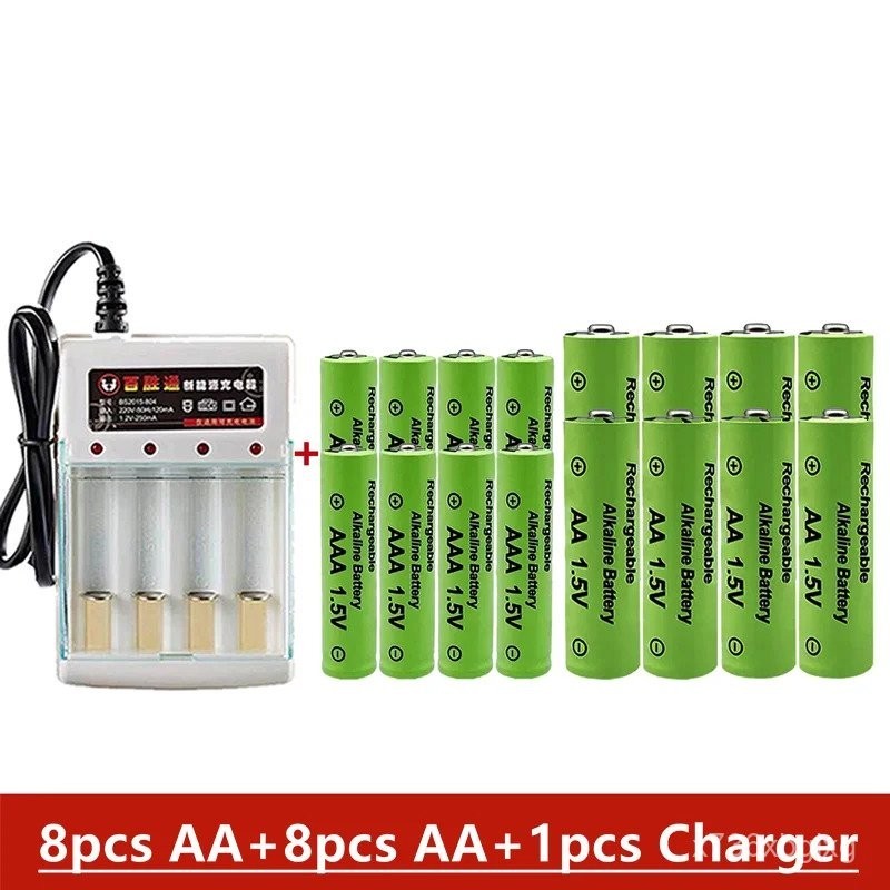 1.5V rechargeable battery, AAA AA 3000mAh, alkaline technology ...