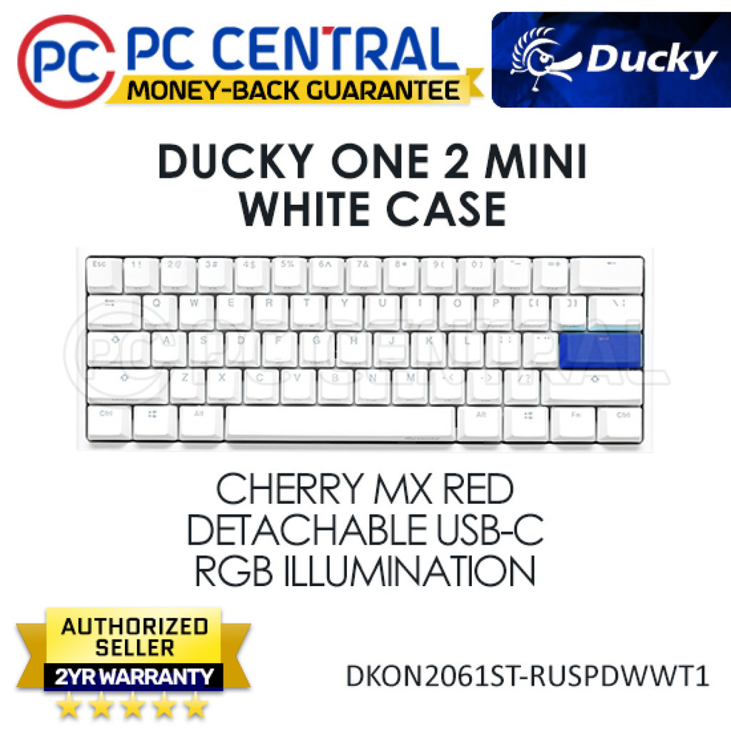 Ducky One 2 SF Form Factor Mini Pure White (PC CENTRAL) | Shopee ...