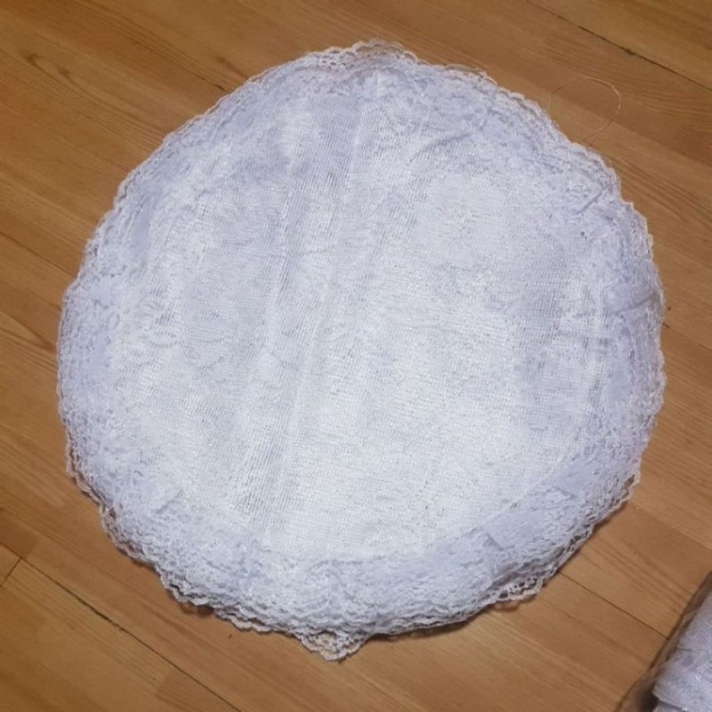 Communion Veil Lace/Belo (Round Triangle) | Shopee Philippines