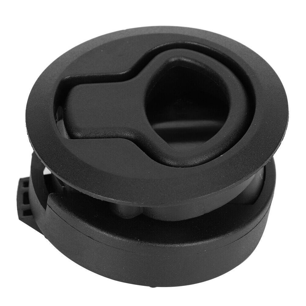 웃Ring Door Lock Accessories Deck Hatch Handle Black ABS Complete ...