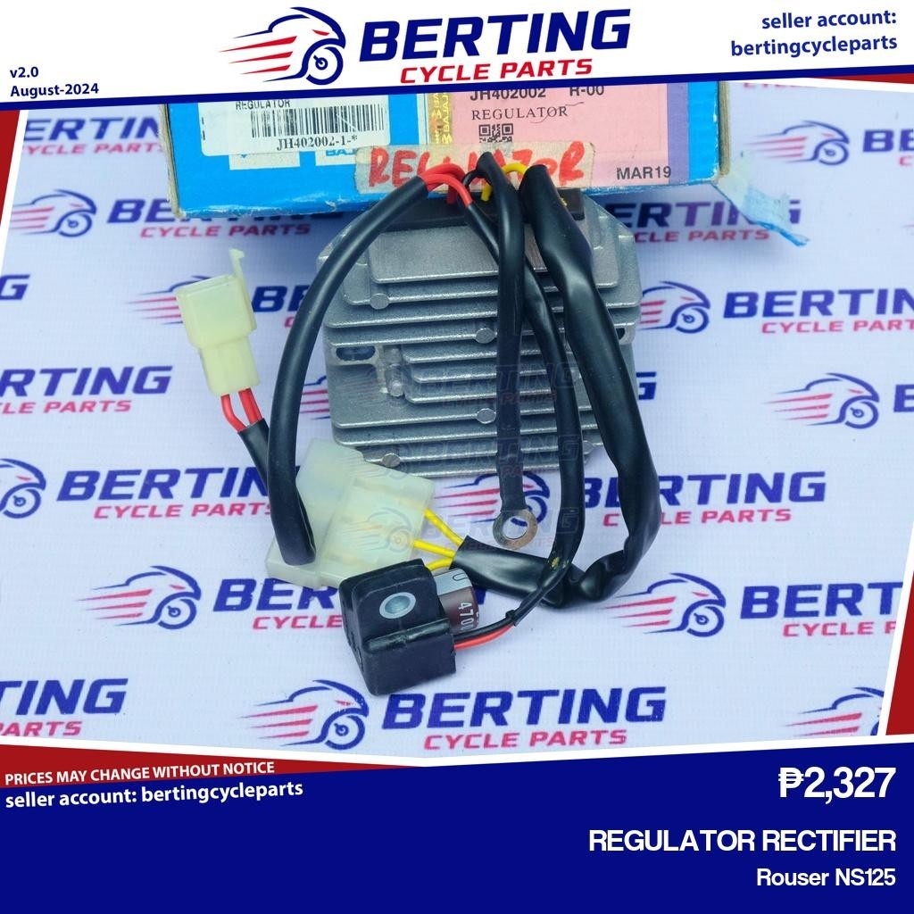 REGULATOR RECTIFIER Rouser NS125 Genuine JH402002 | Shopee Philippines