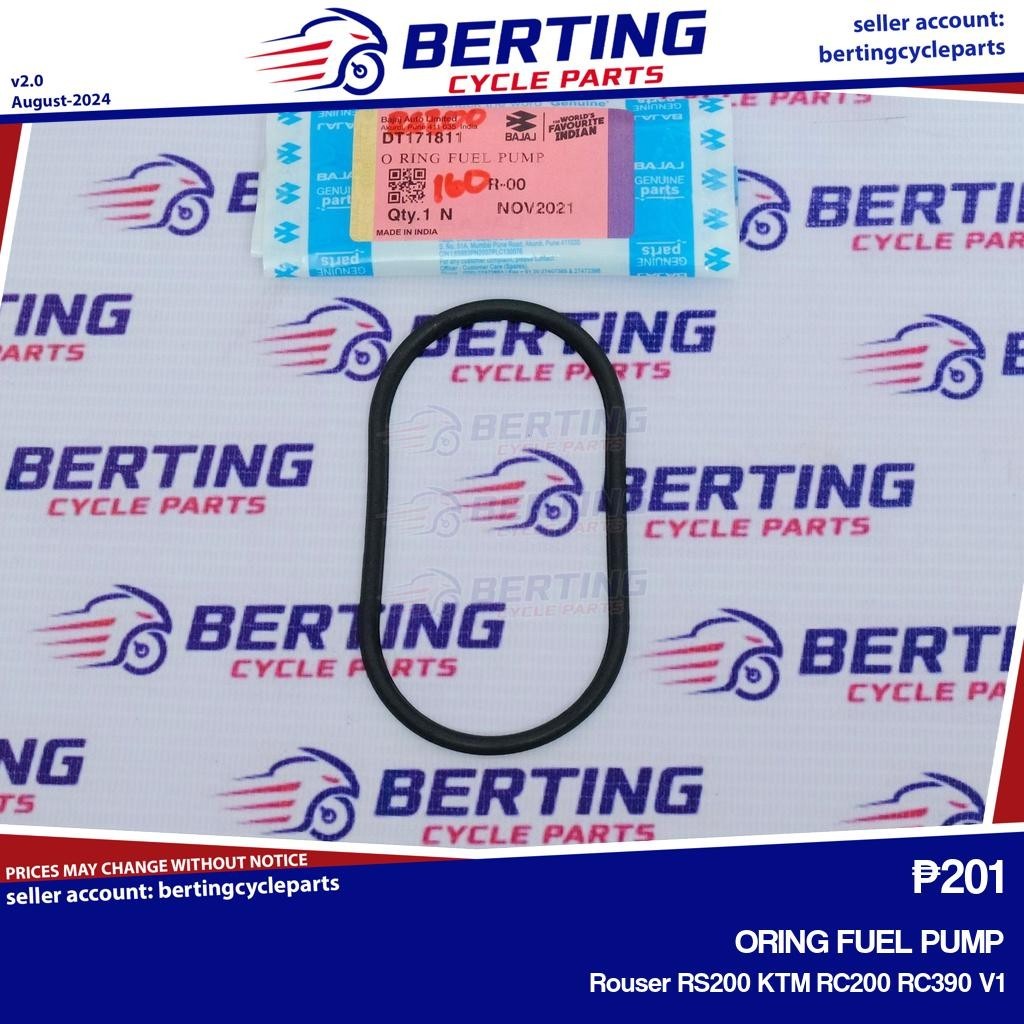 ORING FUEL PUMP Rouser RS200 KTM RC200 RC390 V1 Genuine DT171811 ...