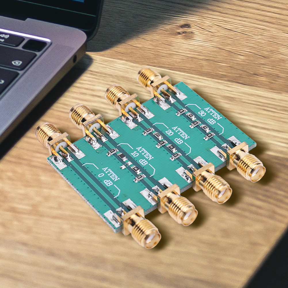 ♚DC-4.0GHz Radio Frequency Attenuator SMA Double Female Head Fixed ...