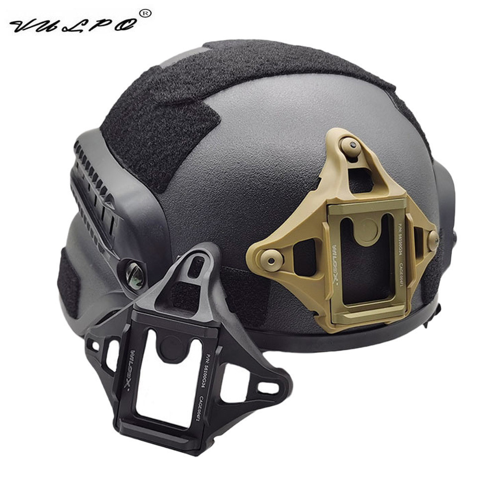 ⊹VULPO Tactical Helmet Vas Shroud Three-Hole NVG Mount Adapter For FAST ...