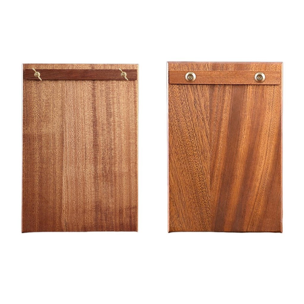 ♦Desktop Document Holder Table Menu Display Stand Wood Retro Style ...