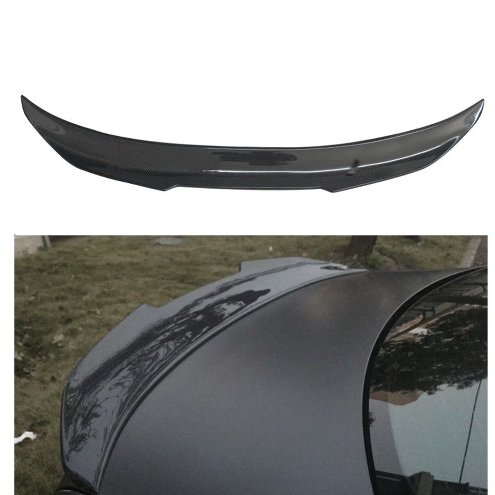 Carbon Fiber Car Rear Trunk Spoiler Lip Wing Tailgate Splitter For BMW ...