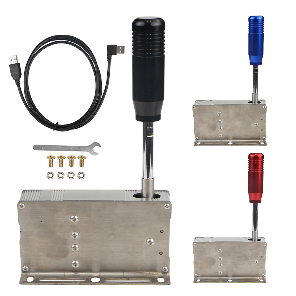 ♥PC Racing Game Sequential Shifter USB H Gear Shift Sim for Logitech ...