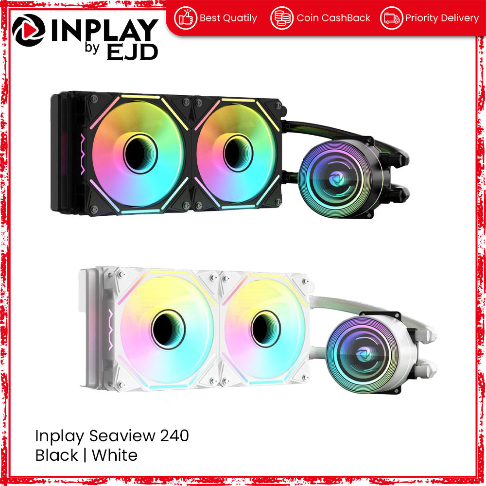 Inplay Seaview 240 ARGB Liquid Cooler | Inplay by EJD | Shopee Philippines