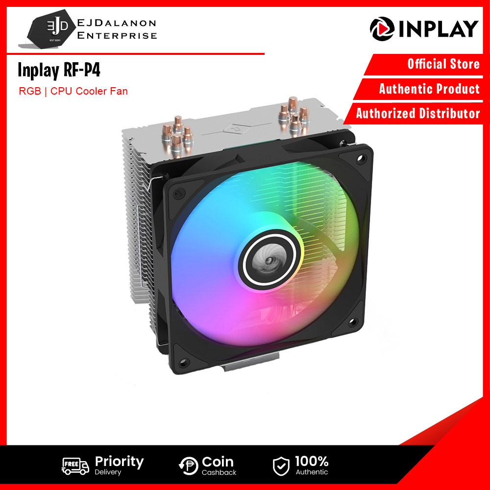Inplay RF-P4 CPU Cooler | EJDalanon Enterprise | Shopee Philippines