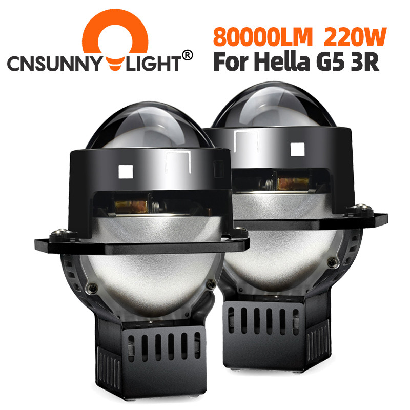 K20C Bi LED Projector Lenses Headlight 3 Inch Retrofit Kits For Hella ...