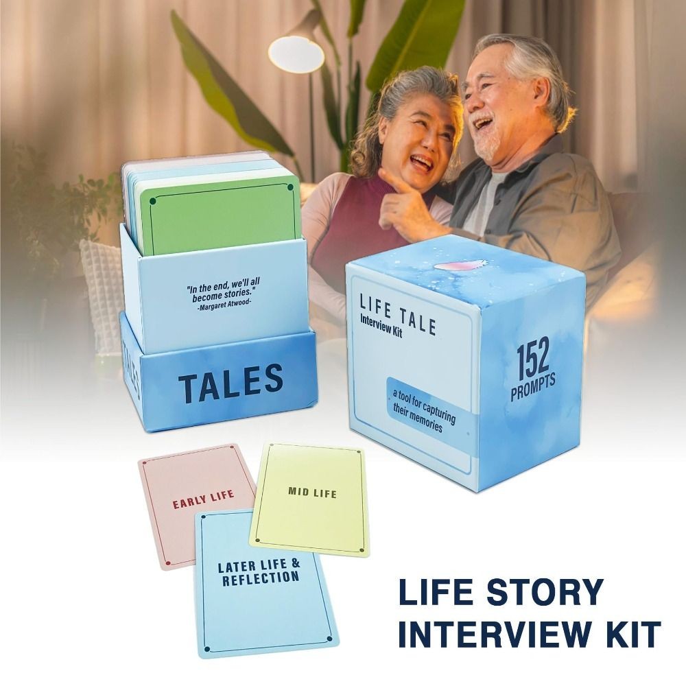 유Based On Real Life 152 Life Story Interview Kit Cards True Story Books ...