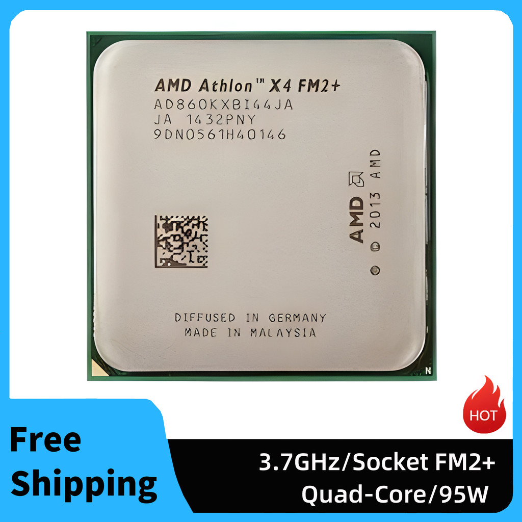 ️AMD cpu chips frequency Athlon X4 860K 3.7 GHz Duad-Core CPU Processor ...