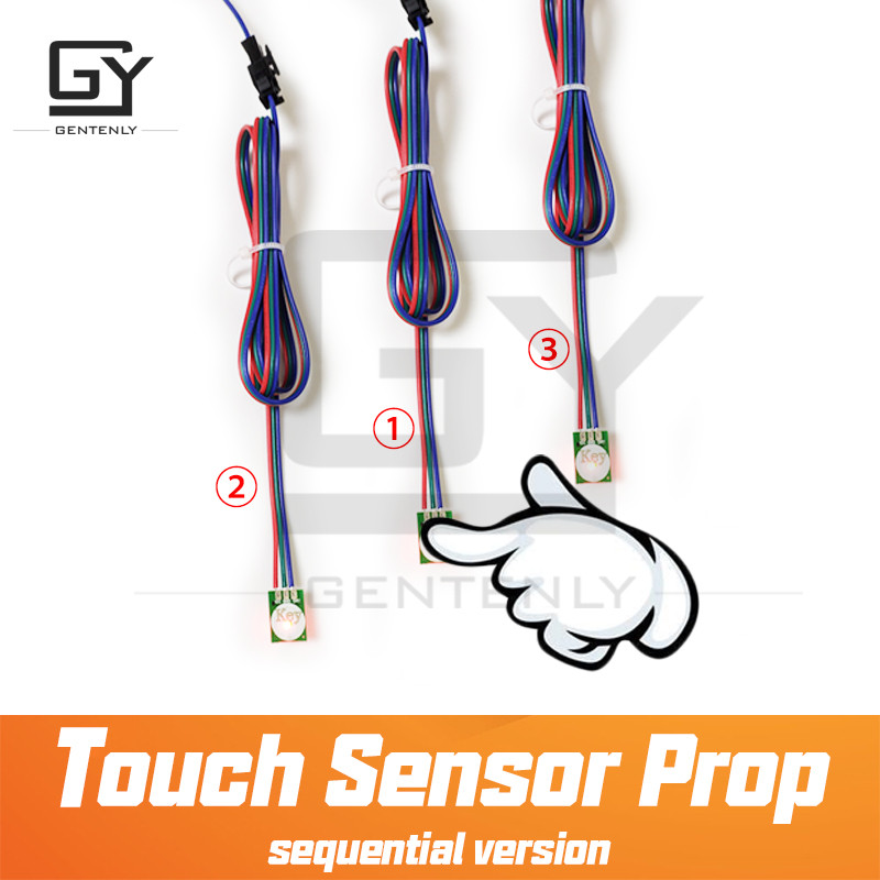 Touch Sensor Sequential Version Escape Room Prop Table Game Puzzle Unlock With Correct Sequence ...