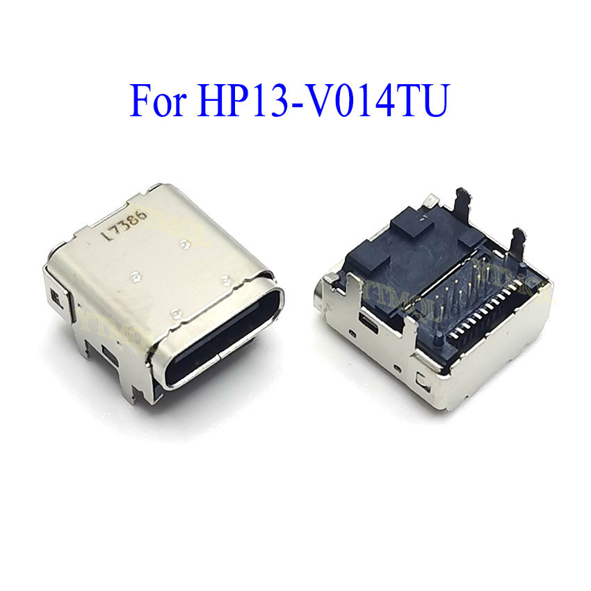 ☇2PCS USB 3.1 Type C For HP13-v014tu Laptop Charge Port TPN-C127 Built ...