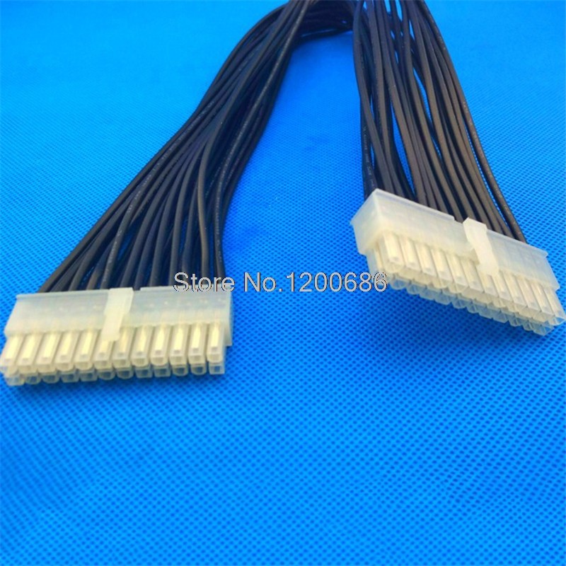ATX motherboard 24pin 24 Pin PSU Power Supply Extension Cable power ...
