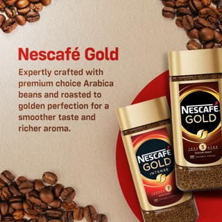 Nescafe Gold Intense Premium Instant Coffee 200g | Shopee Philippines
