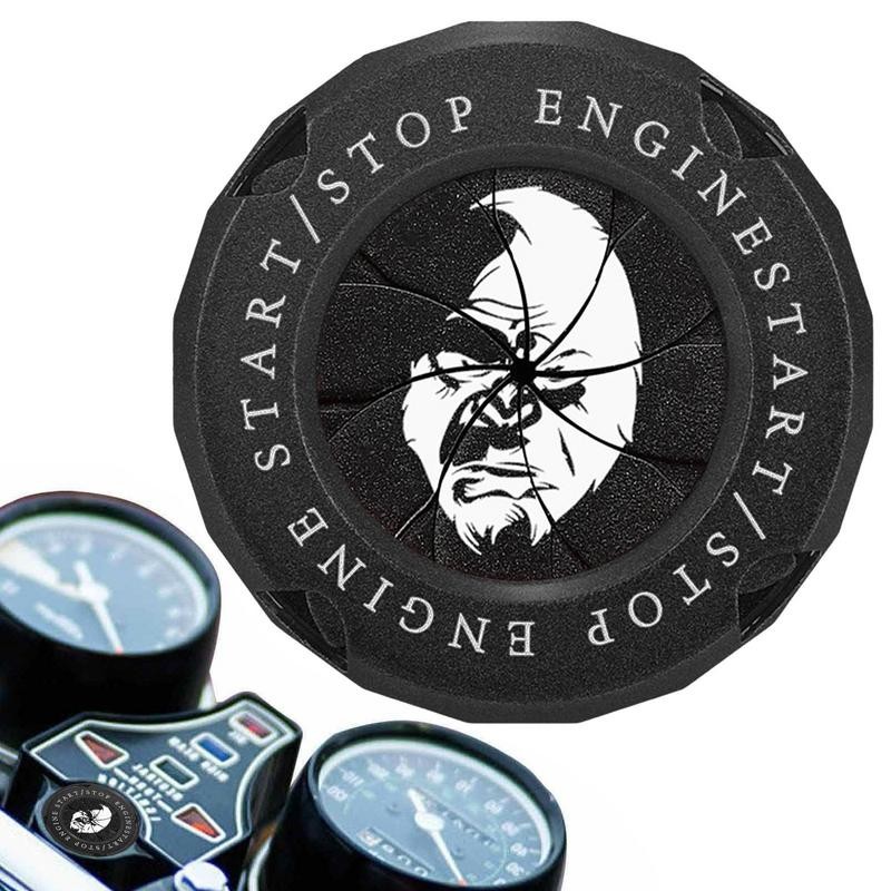 ★Push Start Button Cover Orangutan Head Rotary Push To Start Button ...