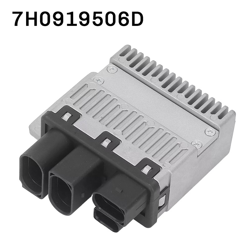 ~Car Radiator Fan Control Unit Relay 7H0919506D For VW Transporter T5 ...