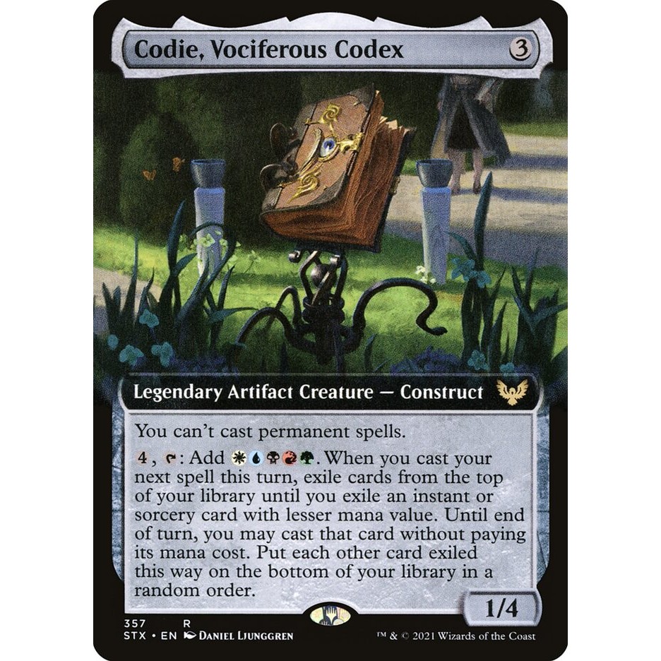 Codie, Vociferous Codex STX MTG Magic the Gathering | Shopee Philippines