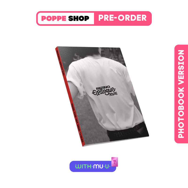 [PRE-ORDER] RIIZE 1ST MINI ALBUM 'RIIZING : EPILOGUE' - PHOTOBOOK ...