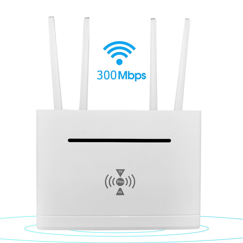 ⊰4G Modem Hotspot 300Mbps Wireless Home Router 4 External Antenna 4G ...
