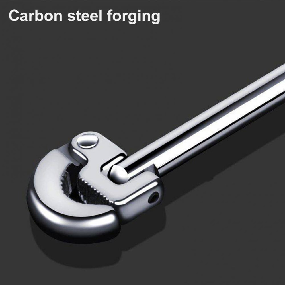 Portable Basin Wrench Sink Bathtub 180° Rotation Basin Wrench Faucet ...