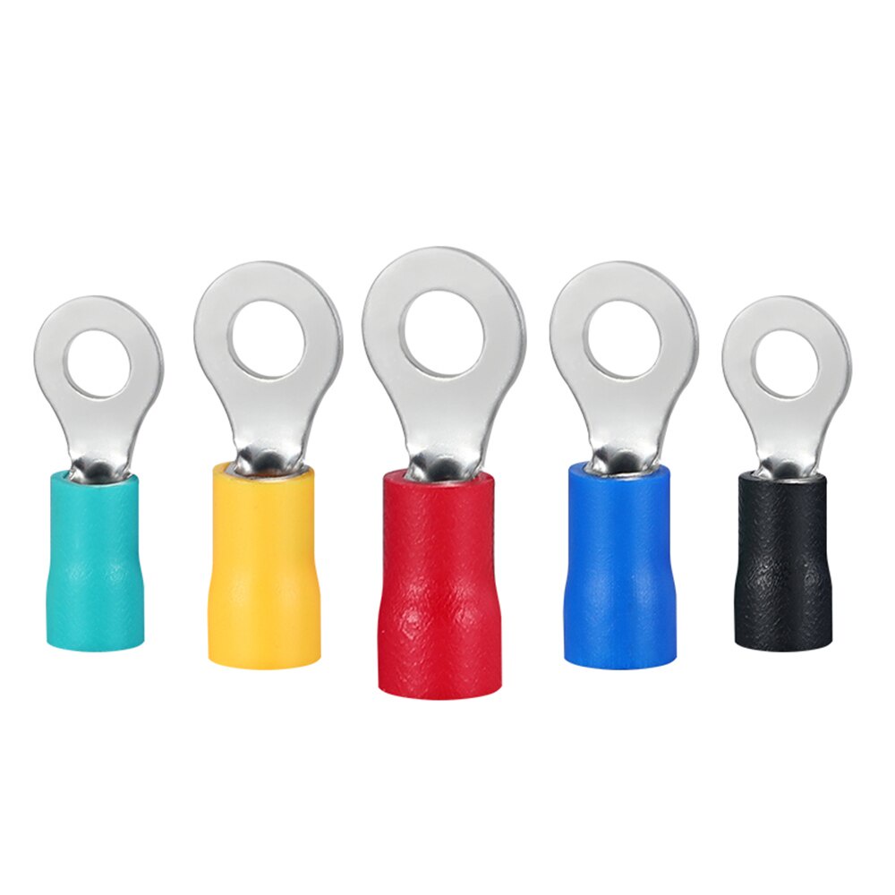 100PCS RV Terminal Lug Wire Connector Insulated Electric Cable ...