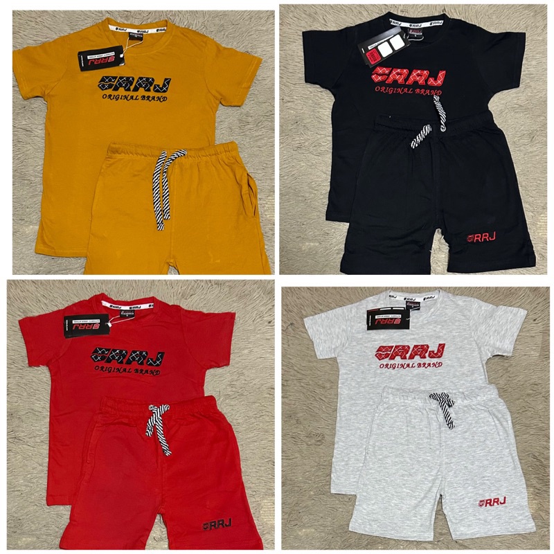 new arrivals kids terno short unisex | Shopee Philippines