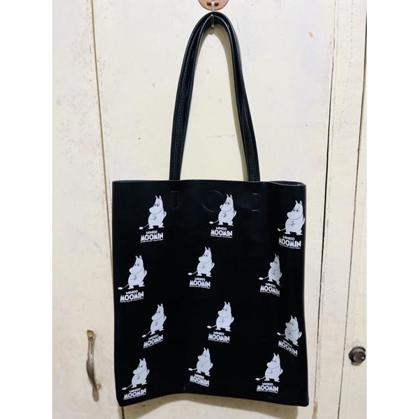 MINISO MOOMIN LEATHER TOTE BAG | Shopee Philippines