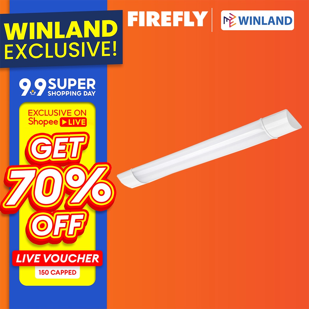 FIREFLY by Winland Basic Series Cabinet Lamp LED Batten 36W Daylight ...