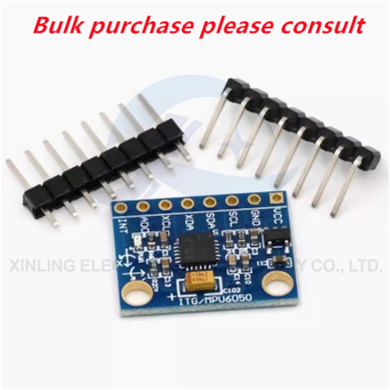 GY-521 MPU6050 module 3D Angle sensor 6DOF triaxial accelerometer ...