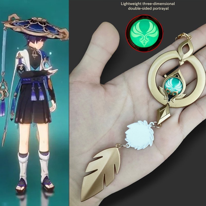 Genshin Impact Scaramouche Wanderer Vision Of God Cosplay Anime Genshin ...