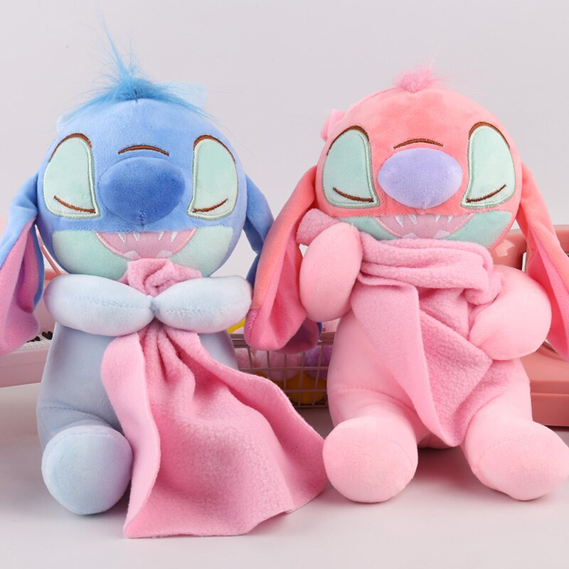 25cm Disney Lilo and Stitch Couple Plush Plushie Kawaii Anime Stich ...