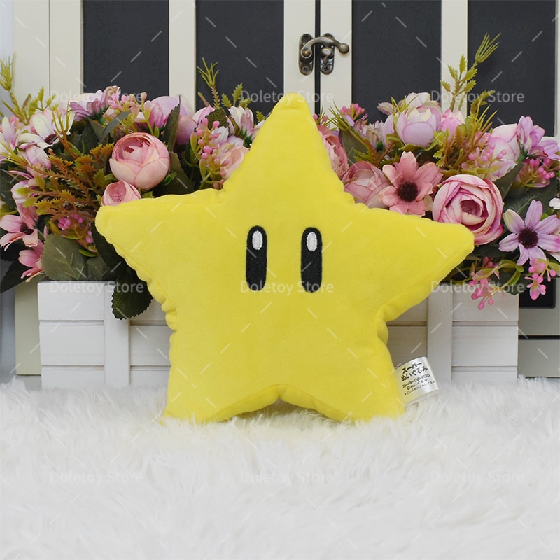 Game Plush Super Star Mega Star Power Stars 18cm Soft Stuffed Toy Cute ...