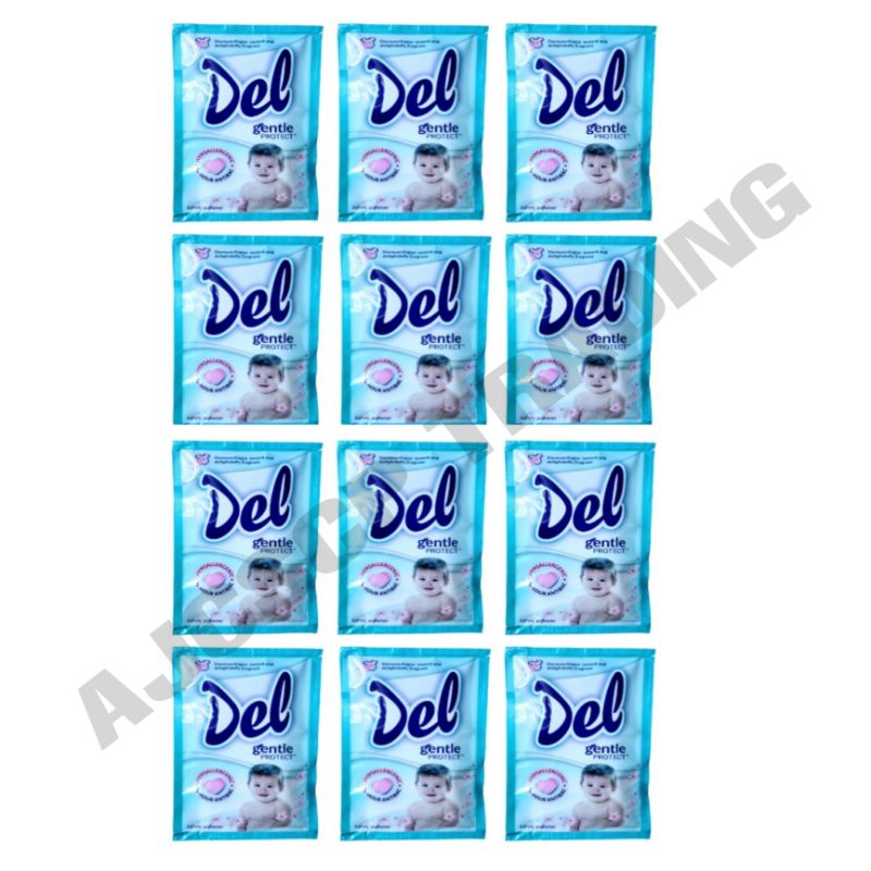 12 Pcs Del-Fabric Softener Antibac (Gentle Protect) | Shopee Philippines