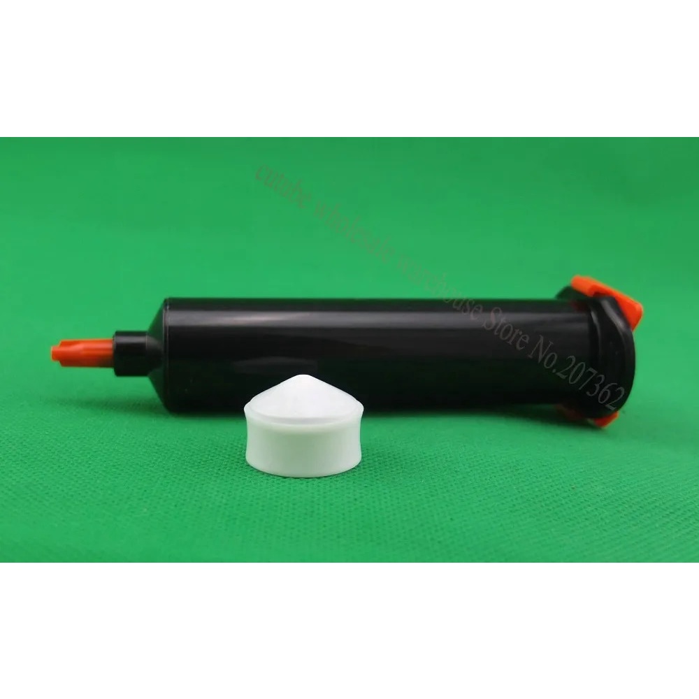 30cc Black Air Dispense Syringe Barrel 4-piece(barrel+piston+tip cap ...