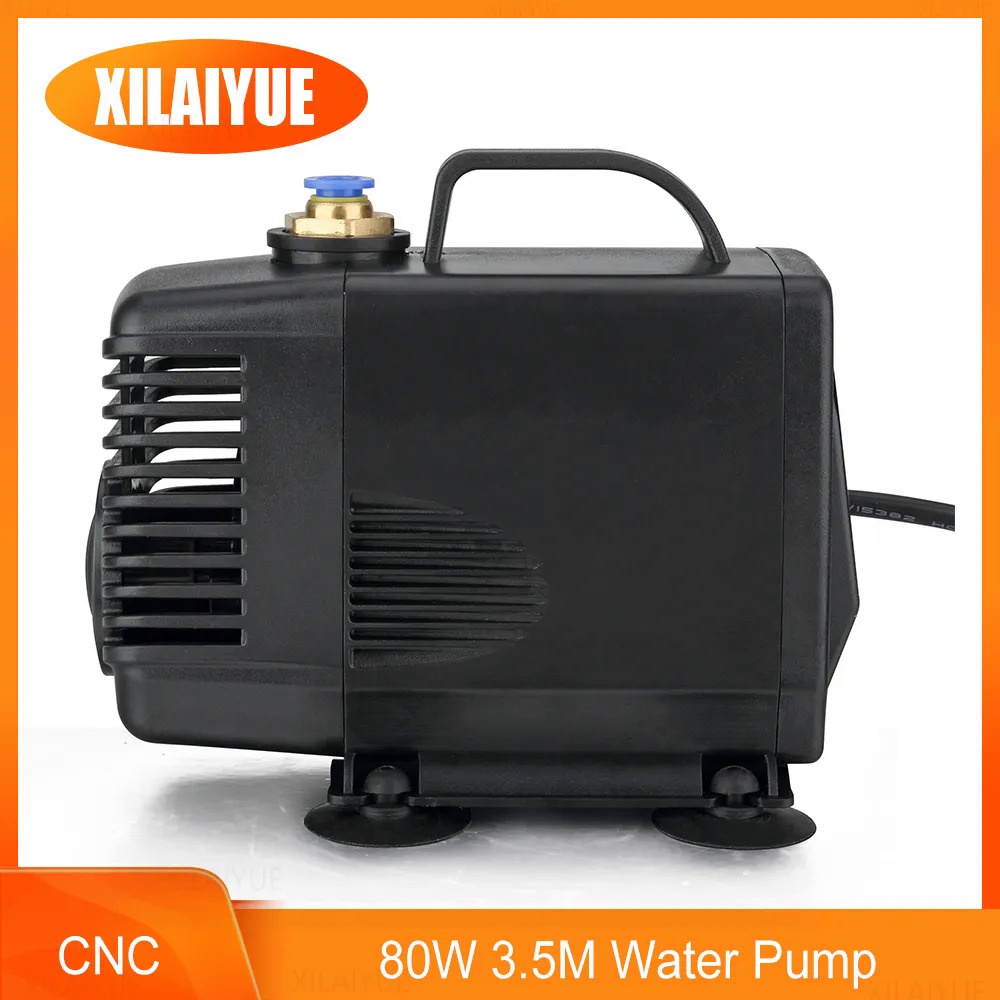 80W 3.5M 220V/110V Water Pump Engraving Machine Tool Cooling for CNC ...