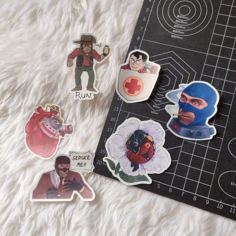 SUGARRUSHSATO Team Fortress 2 TF2 Stickers | Shopee Philippines