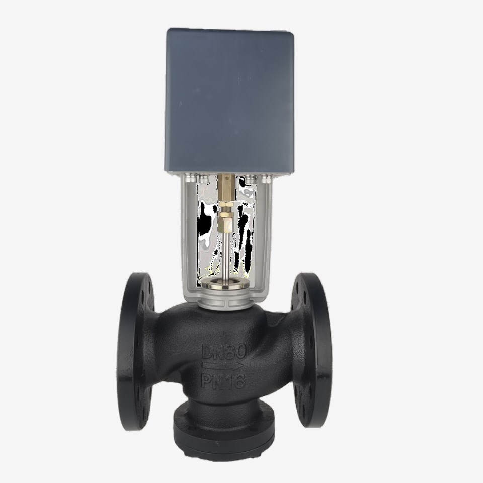 Johnson electric two-three-way threaded water valve flange HVAC control ...