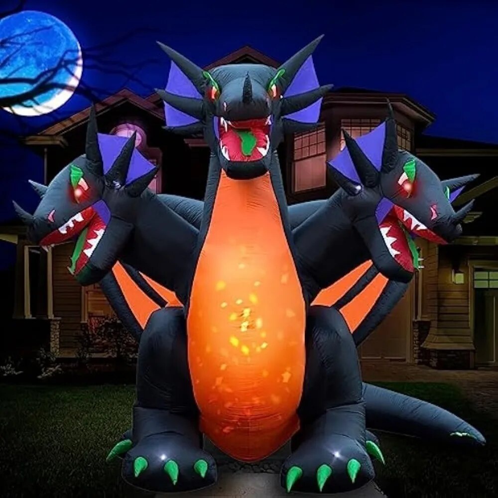 Halloween Inflatables Large Dragon - Inflatable Outdoor Halloween ...