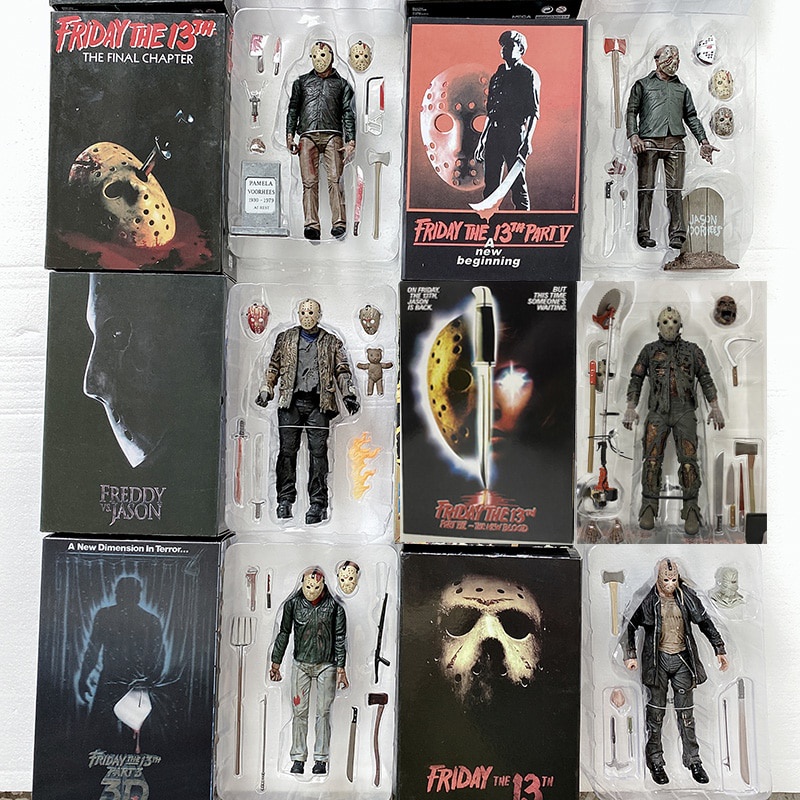 ☮NECA Friday The 13th Figure Part VII 7 The New Blood Ultimate Jason ...