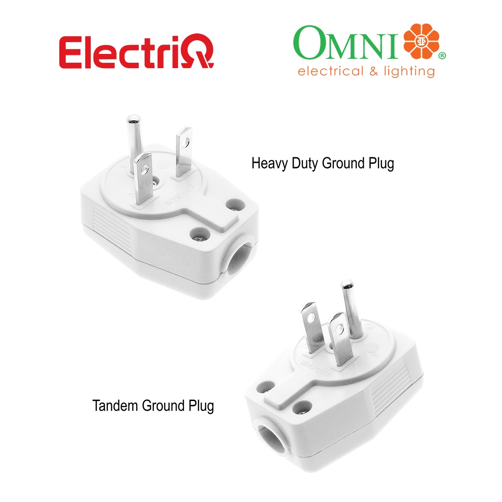 Electriq l Omni Heavy Duty Ground Plug & Tandem Ground Plug w ...