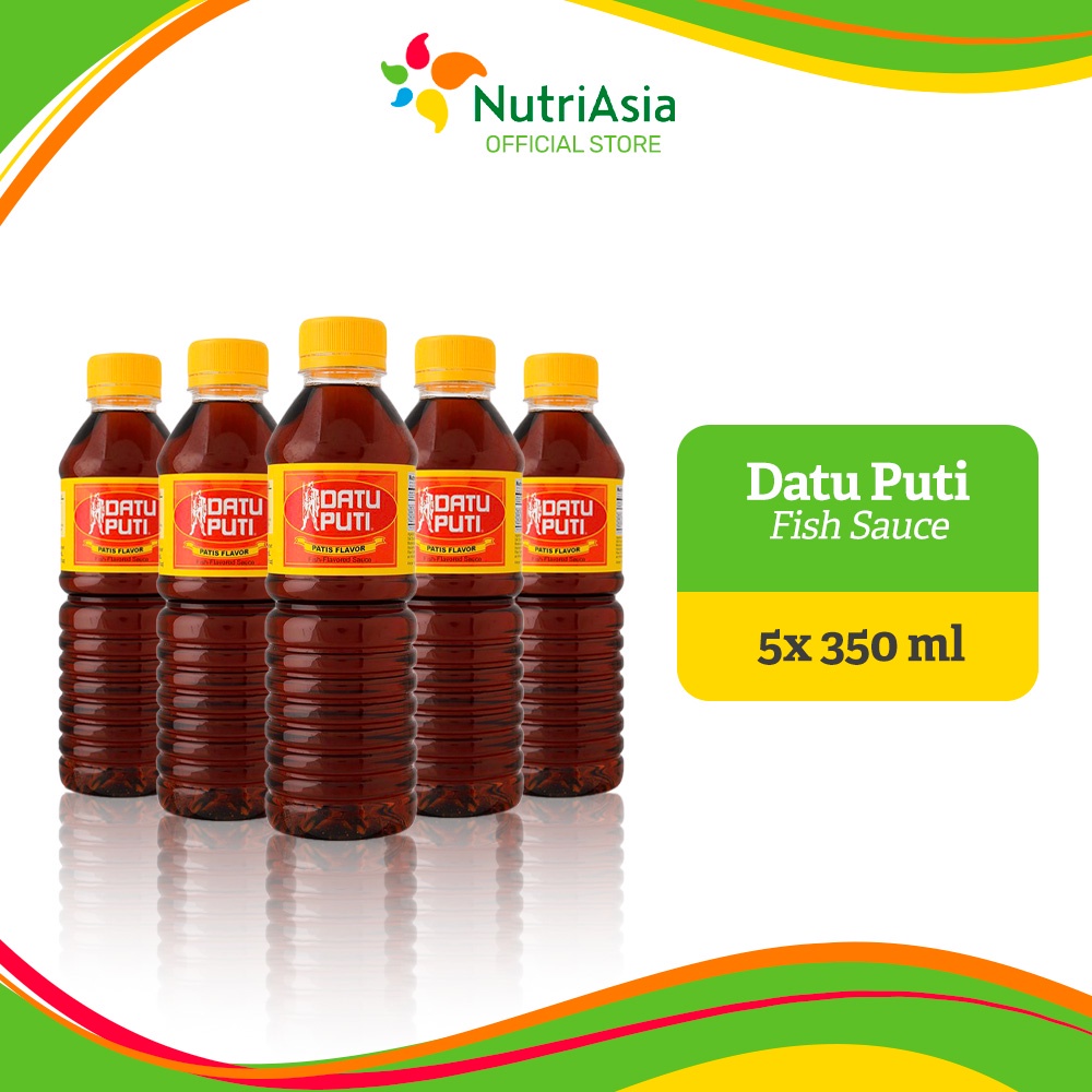 Datu Puti Fish Sauce 350 ml Set of 5 | Shopee Philippines