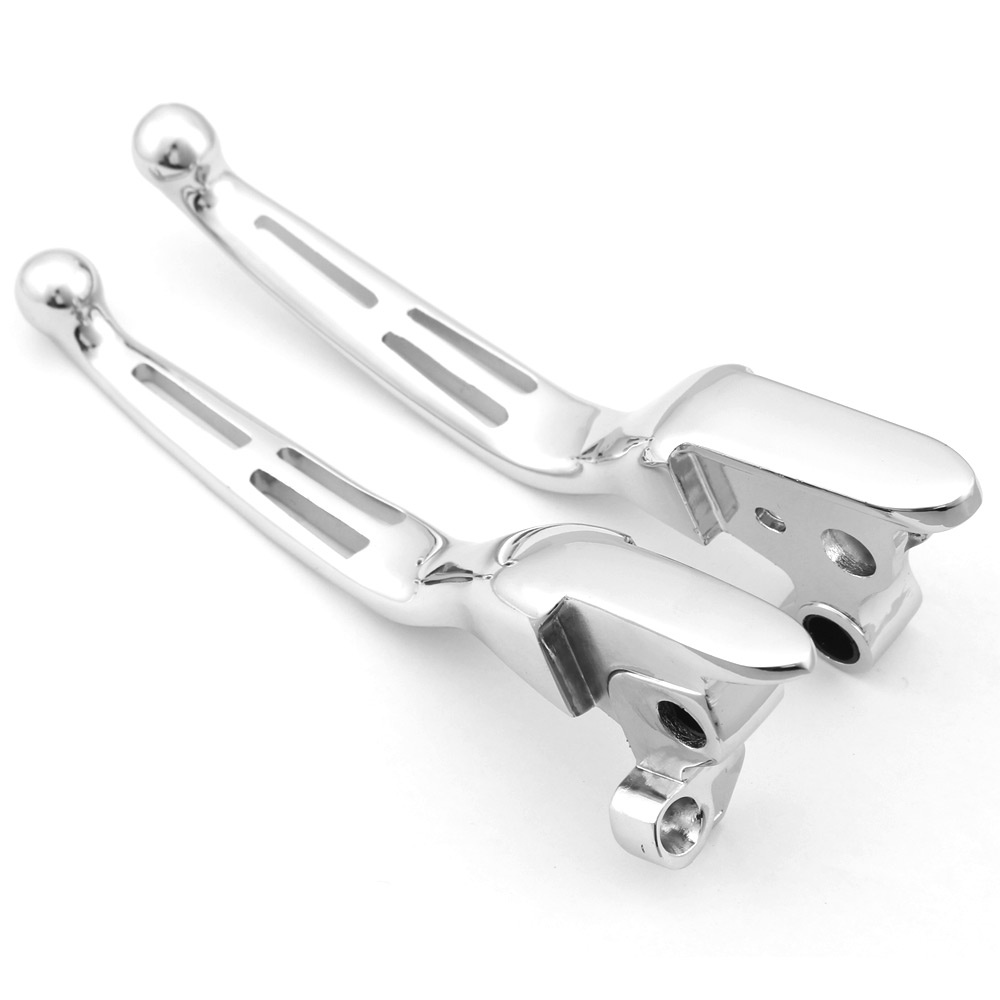 Chrome Aluminum Motorcycle Accessories Brake Clutch Hand Levers For ...