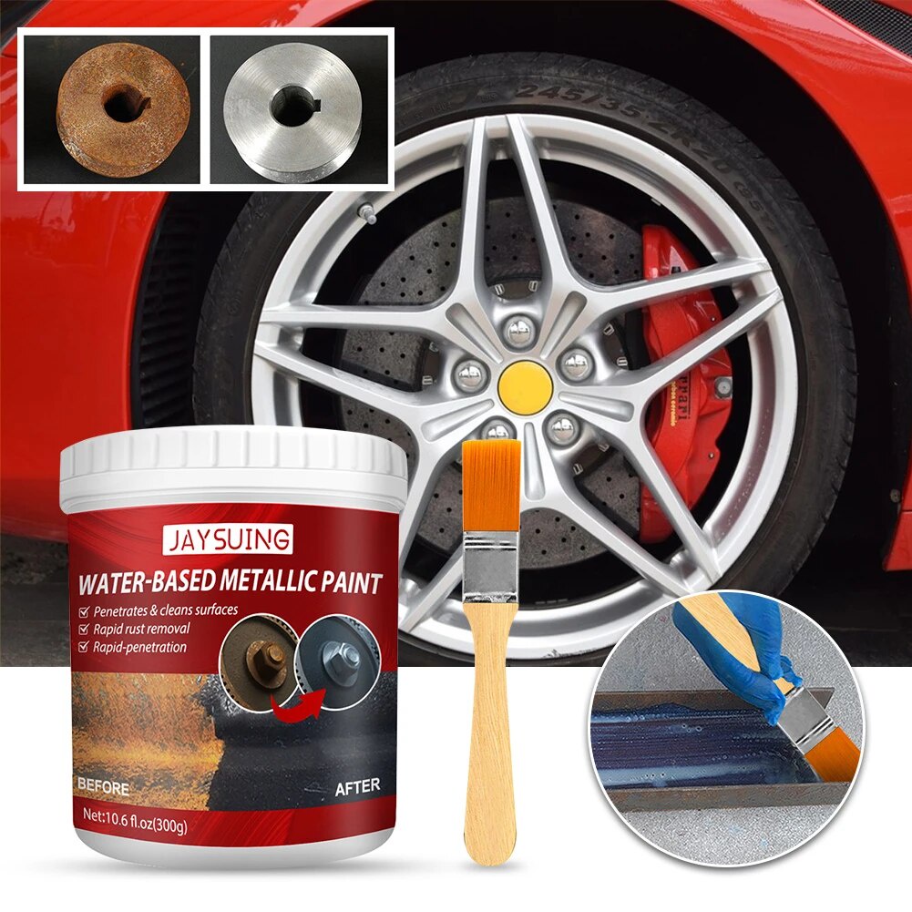 Rust Remover For Metal 300g Water Based Metallic Paint Rust Converter ...